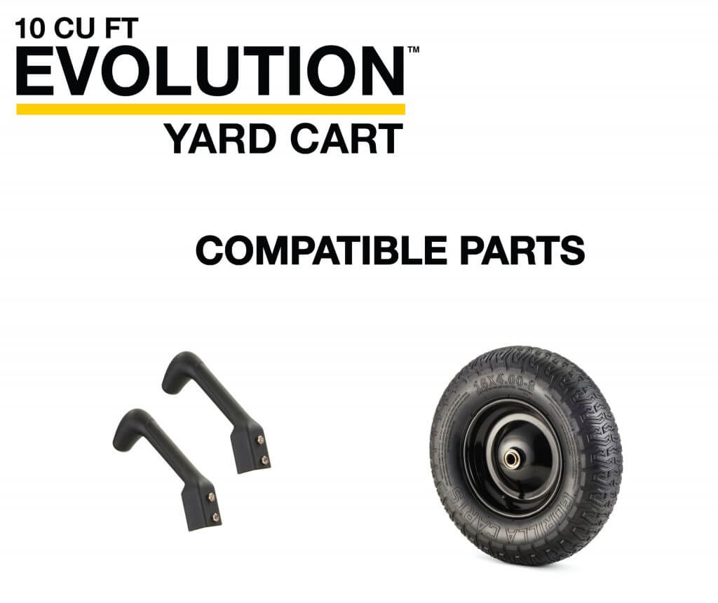 Evolution Poly Yard Carts | Gorilla Carts