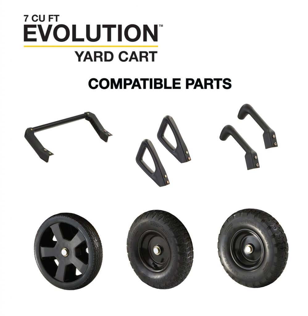 Evolution Poly Yard Carts | Gorilla Carts