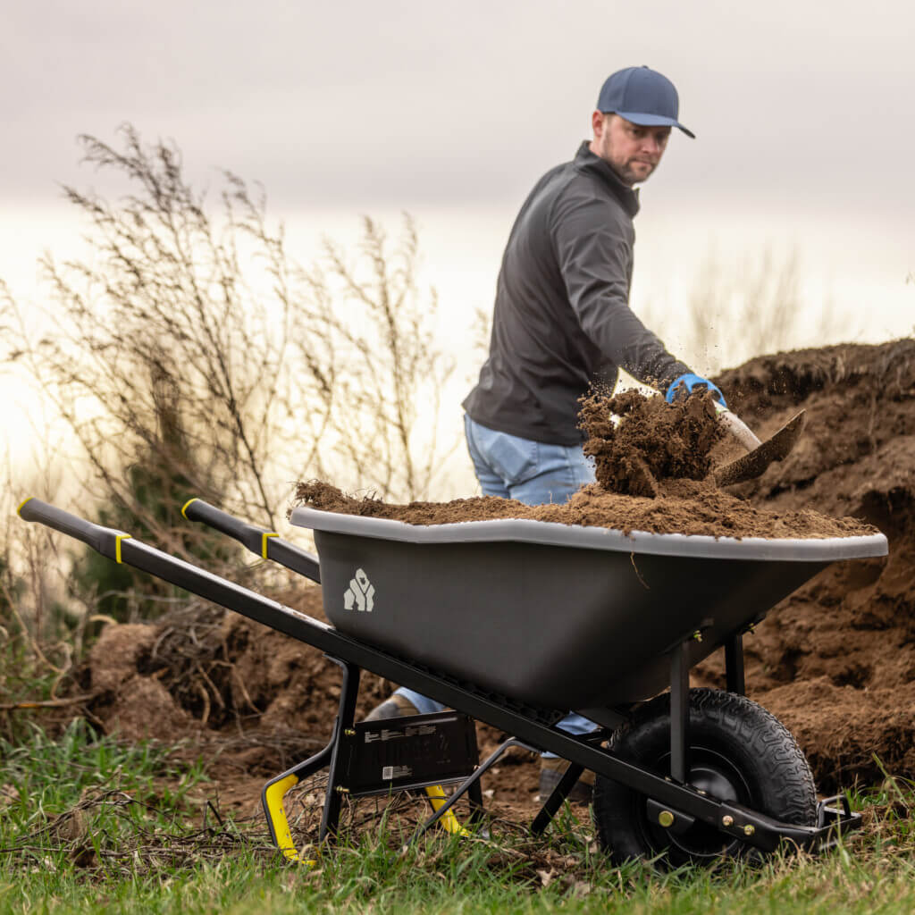 Durable Steel Wheelbarrows | Gorilla Wheelbarrows